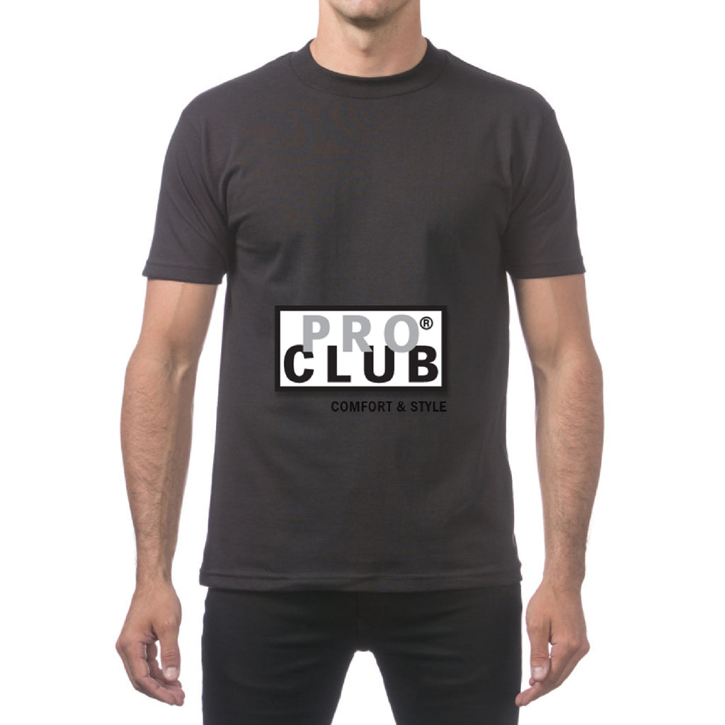 PROCLUB Men's Comfort Fit Short Sleeve Tee Basic Colors (1 Dozen ...