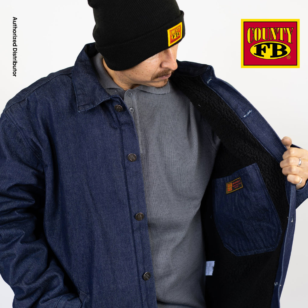 FB County Men's Oversized Fit Denim Jacket (1Pc) – Warehouseboss